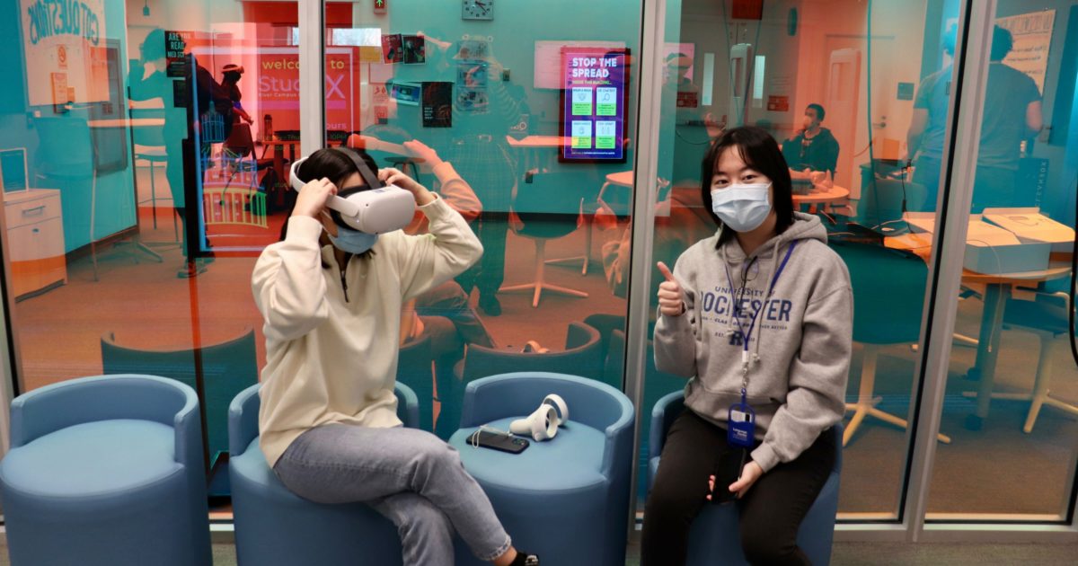 Exploring Extended Reality in the Libraries with Studio X | Admissions Blog
